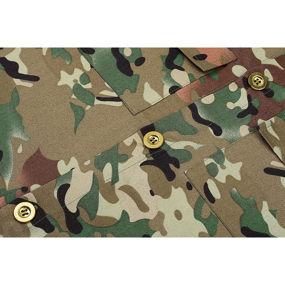 ReliBeauty Soldier Costume Army Camouflage Uniform,120