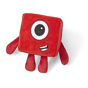 hand2mind Numberblock One Plush, Numberblocks Plush, Numberblocks Toys, Cute Plushies, Plush Toys, Cute Stuffed Animals, Preschool Toys, Sensory Toys, Imaginative Play Toys (7 in.)