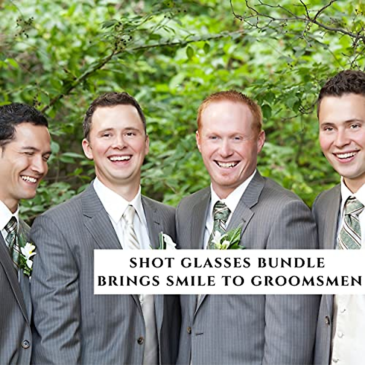 12 Groomsmen Shot Glasses - 11 Groomsman Shot Glasses 1 Groom Shot Glass, Wedding Shot Glasses Groomsmen Proposal Gift, 14 Will You Be My Groomsmen Cards -10 Groomsmen 2 Best Man 2 Ring Bearer