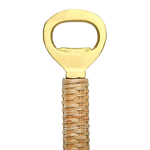 Creative Co-Op Brass Handle Bottle Opener