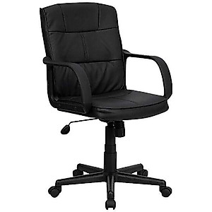 JHUS Computer and Desk Chair Black Gaming Chair Office Chair Gaming Desk Computer Chair high Chair Home Office Desk Chairs Office Chairs Home Office Office Swivel Chair Compute