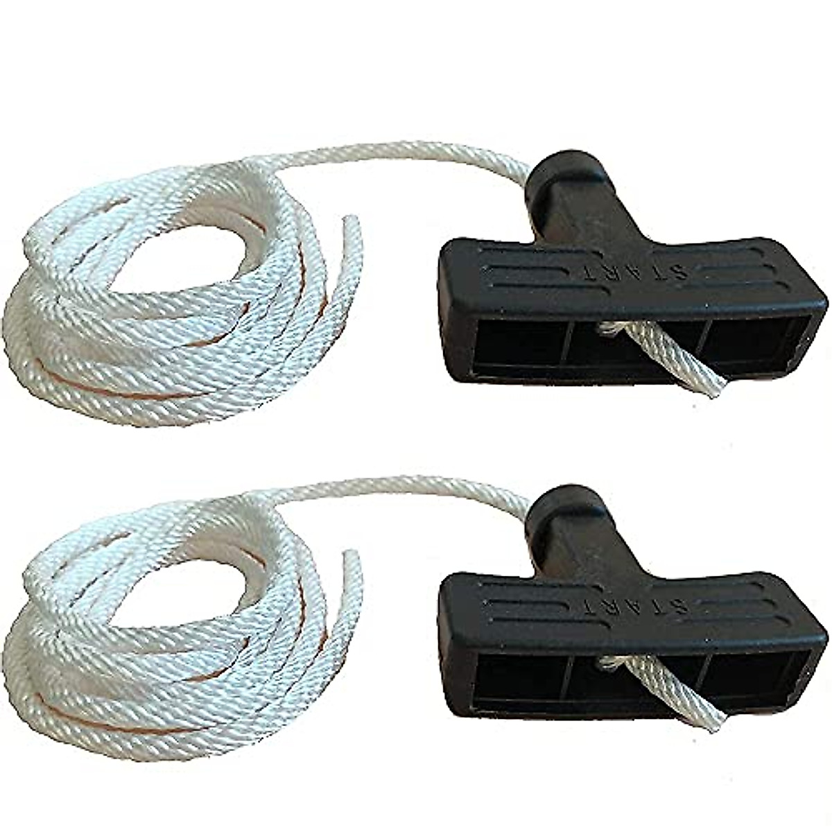Fougcol 2 Set Pull Cord 3.9 ft with Recoil Starter Handle for Honda GX160 GX200 GX240 GX270 GX340 GX390 Pull Starter