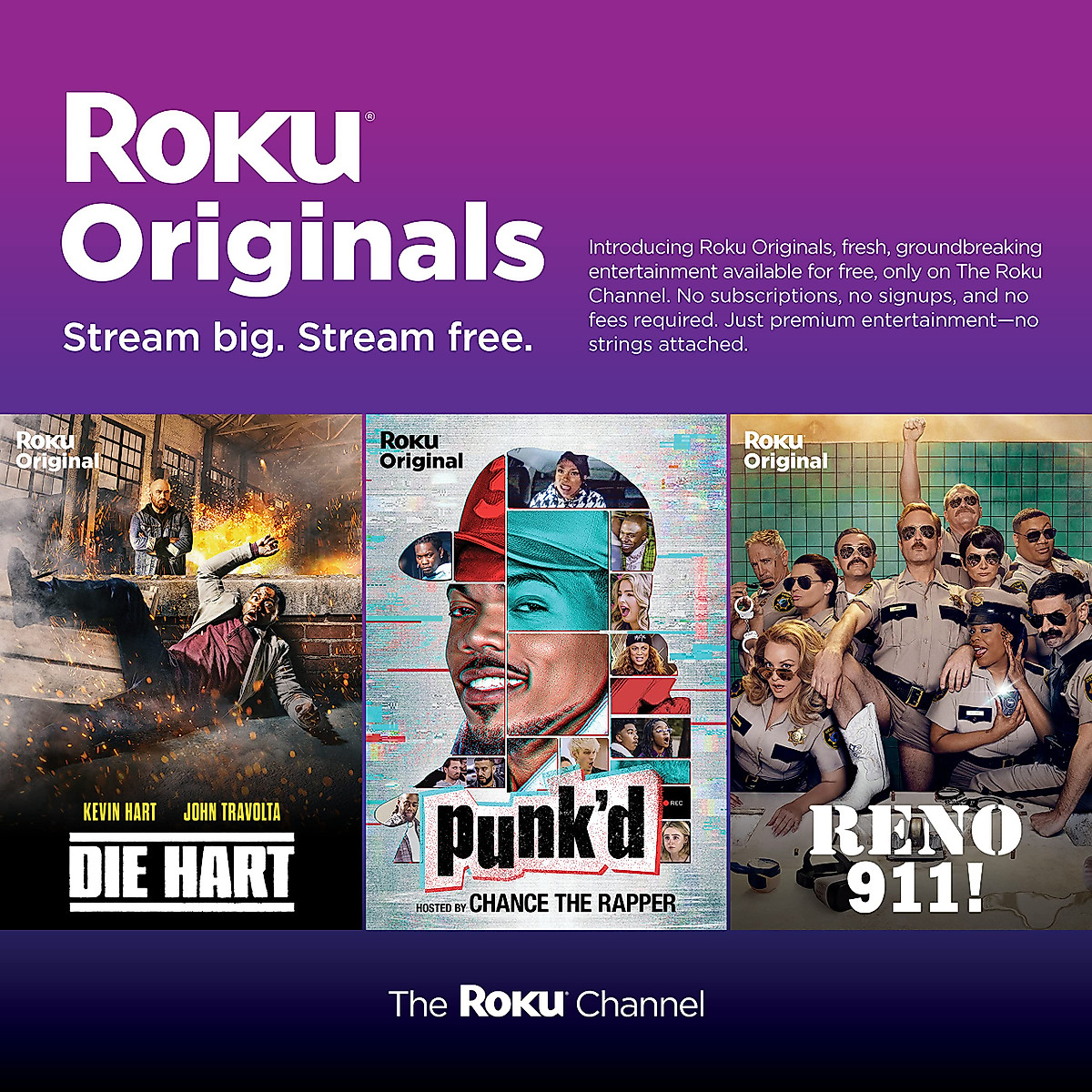 Roku Premiere | HD/4K/HDR Streaming Media Player, Simple Remote and Premium HDMI Cable, Black