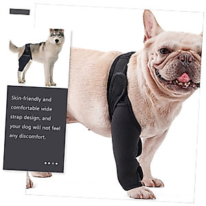 Balacoo Leg Sleeves Puppy Knee Brace Dog Leg Support Paw Balm Dogs Lick Safe Dog Braces for Dogs Knee Support Dog Recovery Sleeve Dog Leg Sleeve Dog Care Pet Mesh Fabric Leg Brace