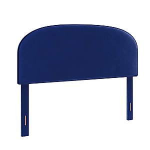 Sauder Cannery Bridge Headboard, L: 63.74" x W: 3.54" x H: 47.48", Dusty Pink Finish