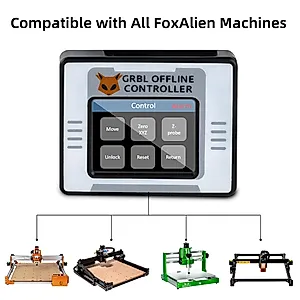 FoxAlien Masuter Pro 4040 CNC Router Machine + Touchscreen Offline Controller
