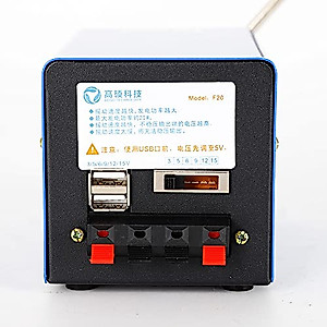 Hand Crank Generator Portable Emergency Hand Power USB Charging Generator Outdoor Multifunction Manual Crank Generator for Travel Camping Hiking Survial