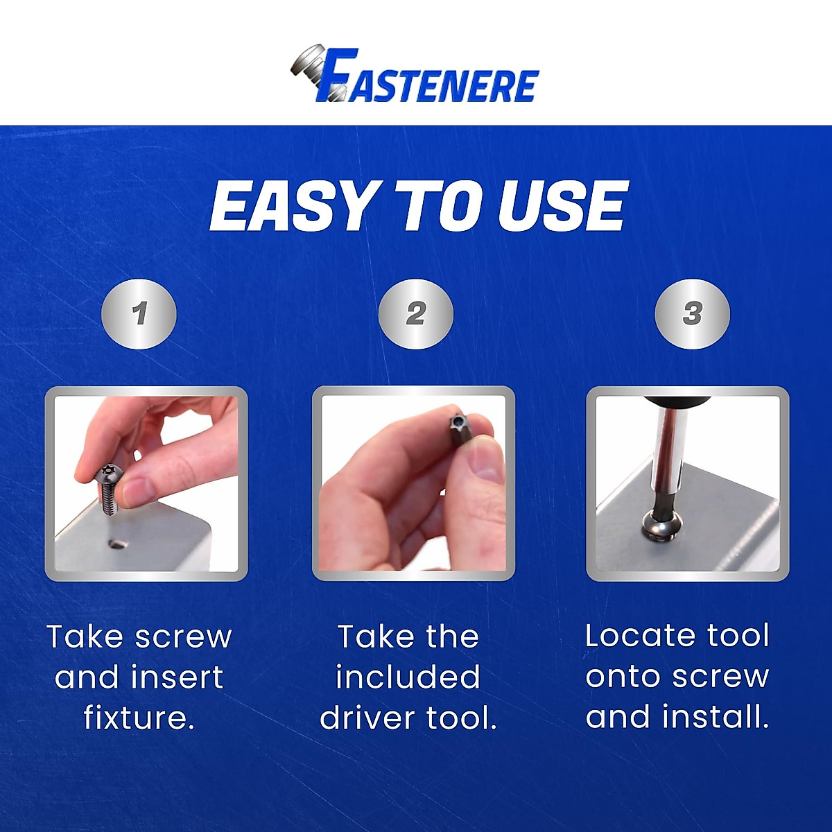 Fastenere Torx Security Machine Screws - 8-32 x 3/4" (25-Pack) Stainless Steel, Tamper-Resistant, Button Head Screws, Bolt Screw for Higher Level of Safety & Theft Prevention