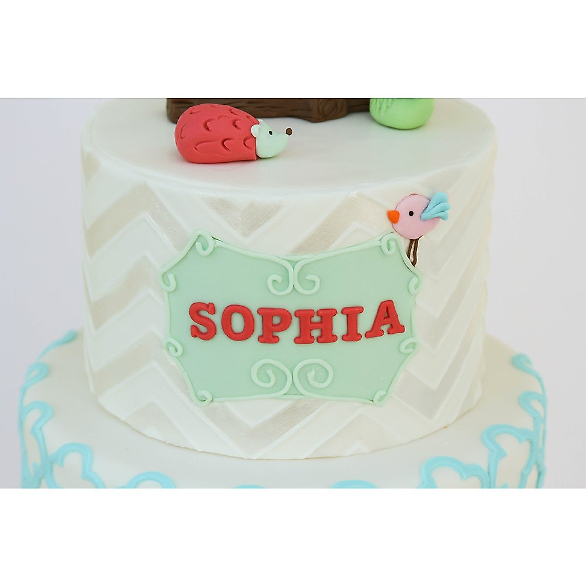 Sweet Elite Tools Chevron Texture Sheets - Set of Three Chevron Impression Mats By Lauren Kitchens