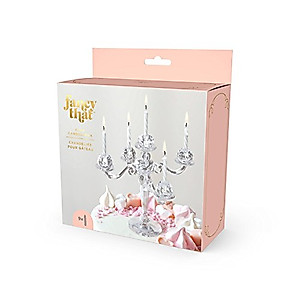 Fancy That 5228997 Cake Candelabra Birthday Holder with 9 Candles, 6.566, Assorted