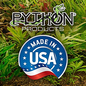 Python No Spill Clean and Fill Aquarium Maintenance System, Complete Ready-to-Use Gravel Cleaner and Water Changer for Fish Tanks, 50 Foot