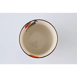 Mino Ware Japanese Tea Cups, Set of 2, 200 ml, Green Tea, Matcha Tea Cup, Pottery Tea Cups, Japanese Gifts