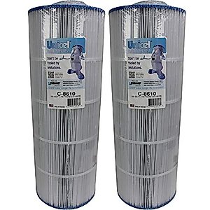 Unicel 2 C-8610 Hayward Star Clear II CX1100 Filter Cartridges PA100 FC-1290