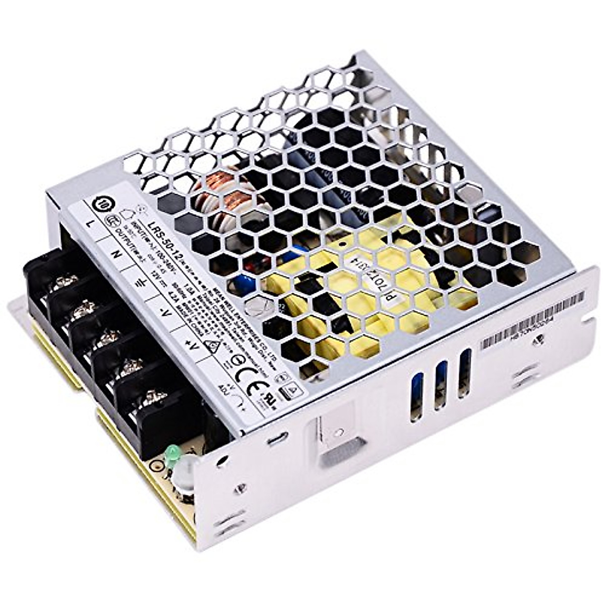 New Switch Power Supply 12V 4.2A 50W 99x82x30mm for Mean Well MW MeanWell LRS-50-12