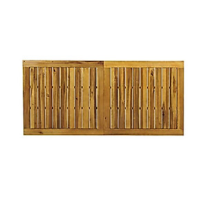 Christopher Knight Home Gloria Outdoor Rustic Acacia Wood Dining Table, Teak