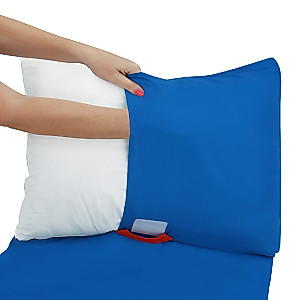 Marvel Spidey and his Amazing Friends Spidey Team Red, White, and Blue Deluxe Easy Fold Toddler Nap Mat