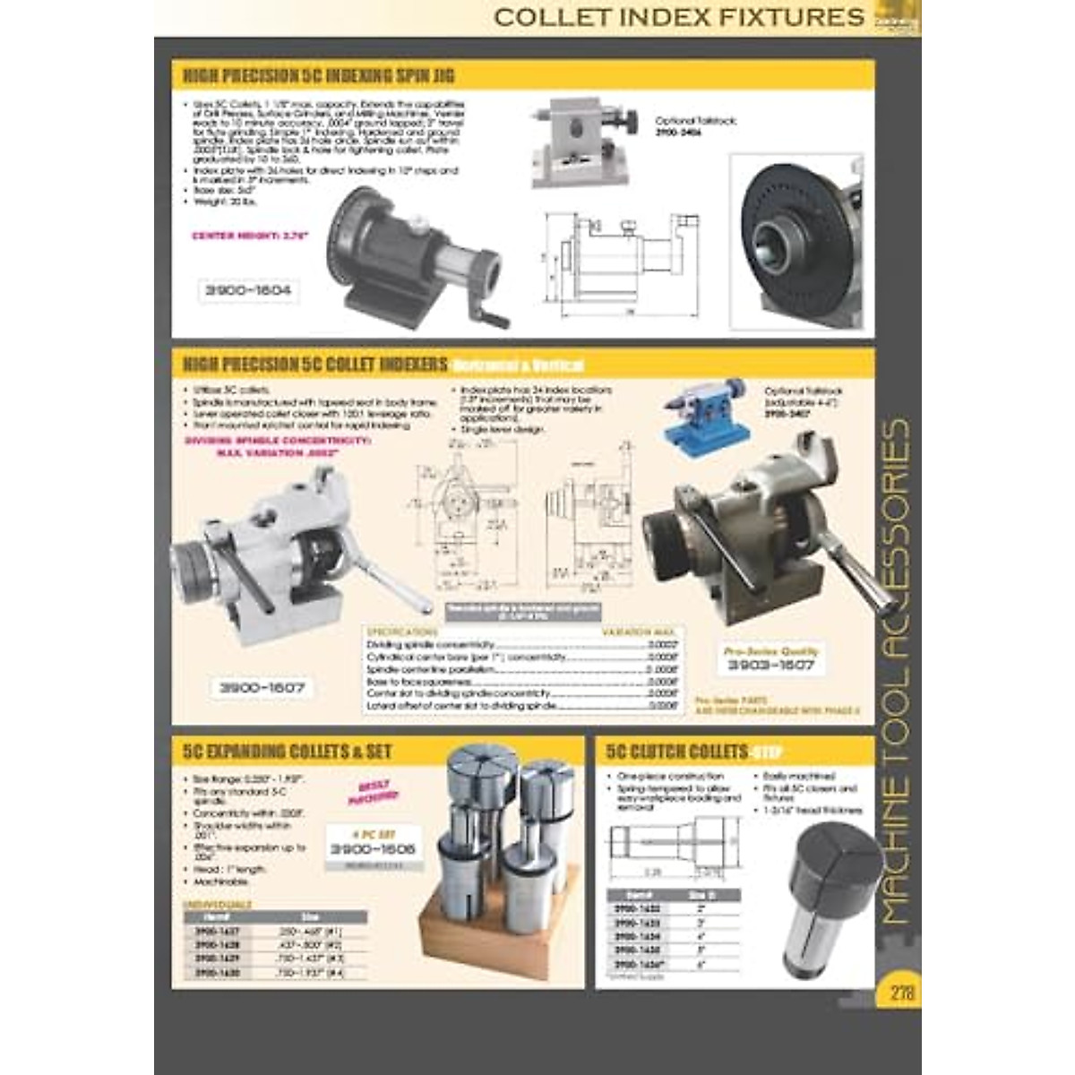 HHIP 3903-0016 24 Pieces 5C Round Collet Set, 3-26MM by 1MM