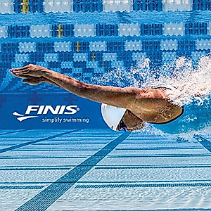 FINIS Iso Strapless Isolation Paddles - Swim Paddles for Lap Swimming - Swimming and Pool Accessories for Swim Training - Swim Gear for Beginners to Triathlon Athletes