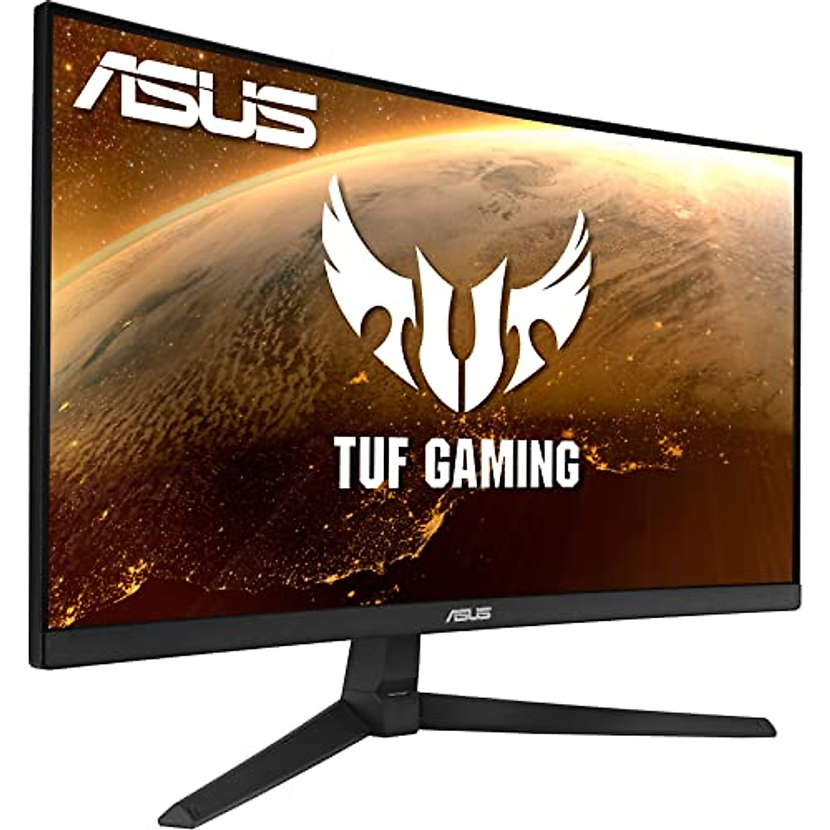 ASUS TUF Gaming 23.8” 1080P Curved Gaming Monitor (VG24VQ1B) - Full HD, 165Hz (Supports 144Hz), 1ms, Extreme Low Motion Blur, Speakers, Adaptive-sync/FreeSync Premium, Eye Care, DisplayPort, HDMI