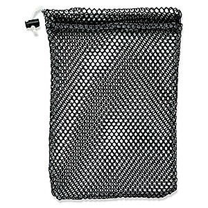 Handy Laundry Mesh Stuff Bag - Durable Mesh Bag with Sliding Drawstring Cord Locking Closure.