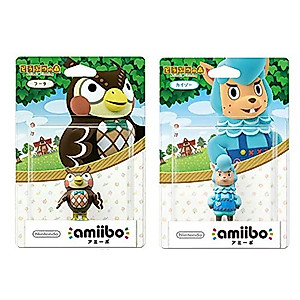 Animal Crossing 2 Pack Set [Blathers/Cyrus] Series for Nintendo Switch -Switch Lite -WiiU- 3DS [Japan Import]