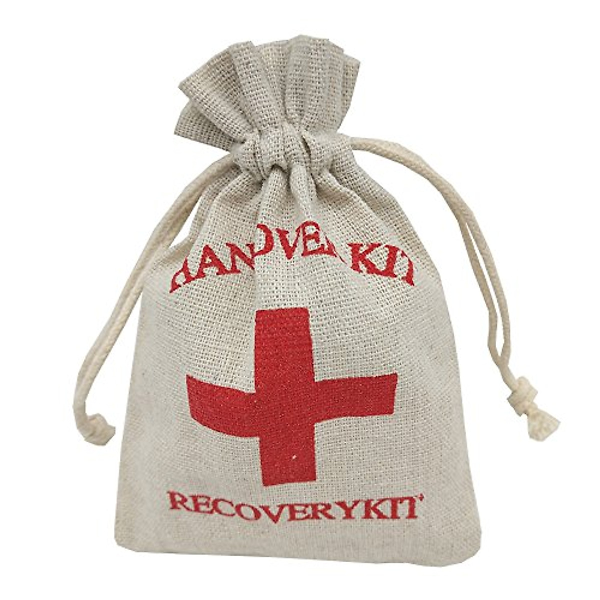 Ankirol 20pcs Burlap Bags 3.9x5.5'' With Drawstring Hangover Kit Bags Recovery Kit Survival Kit Drawstring Pouches Favor Bags Muslin Bags (handover kit)