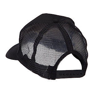 e4Hats.com Skull and Choppers Embroidered Military Patched Mesh Cap - Jolly Roger OSFM