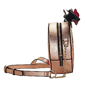 Danielle Nicole X Disney Beauty and the Beast Belle Perfume Crossbody - Fashion Cosplay Disneybound Cute Crossbody Bags, Multicolor