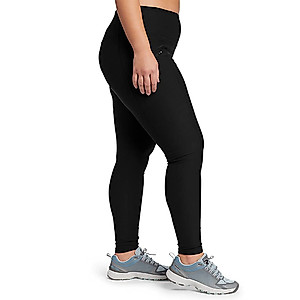 Eddie Bauer Women's Trail Tight Leggings - High Rise, Black, 2X, Plus