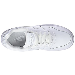 Nike Women's Ebernon Low Sneaker, White/White, 8 Regular US