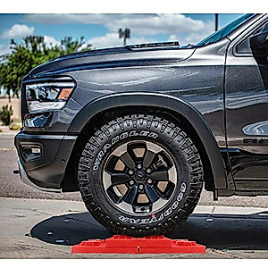 yosager 10 Pack Heavy Duty Leveling Blocks, Ideal for Leveling Single and Dual Wheels, Camper Levelers, Tongue Jacks, Hydraulic Jacks, Stabilizer Jacks, Red