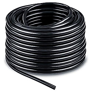 100ft 1/4 inch Blank Distribution Tubing Drip Irrigation Hose Garden Watering Tube Line for Small garden irrigation system