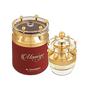 Al Haramain Manege Rouge - Arabian Perfume for Women - Long Lasting Perfume for Women - Oriental Floral Fragrances - Eau de Parfum for Women - 2.5 oz