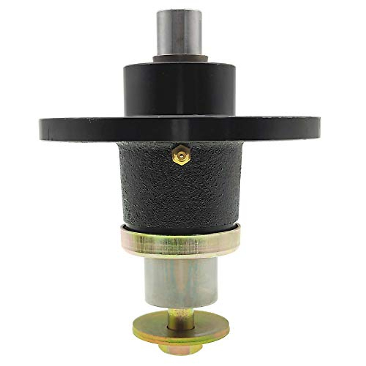 q&p Outdoor Power 350595 Deck Blade Spindle Assembly Bracket Replaces Hustler Excel 350595 cast Iron Spindle Assembly