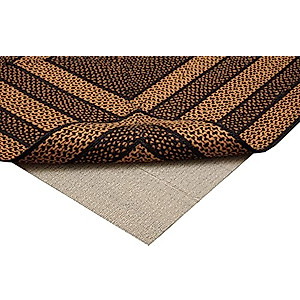 VHC Brands Classic Country Primitive Flooring-Farmhouse Jute Black, Stair Tread, Non-Stenciled