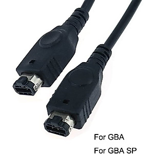 1.2m 2 Players Data Link Connect Cable Cord for Gameboy Advance GBA SP Consoles Cable Dual-Purpose Line Black
