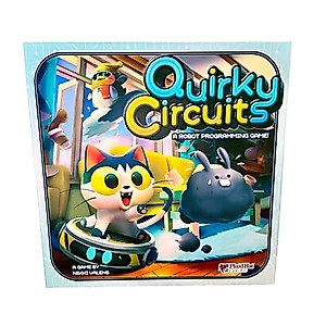 Plaid Hat Games Quirky Circuits: Penny and Gizmo's Snow Day – Cooperative Robot Programming Game for 2-4 Players, Ages 8+
