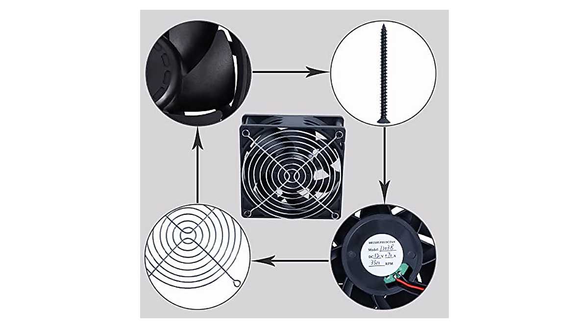 Digital Fan Kit for Masterbuilt Charcoal Grills