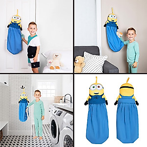 Franco Kids Room Laundry Hanging Happy Hamper, One Size, Minions The Rise Of Gru