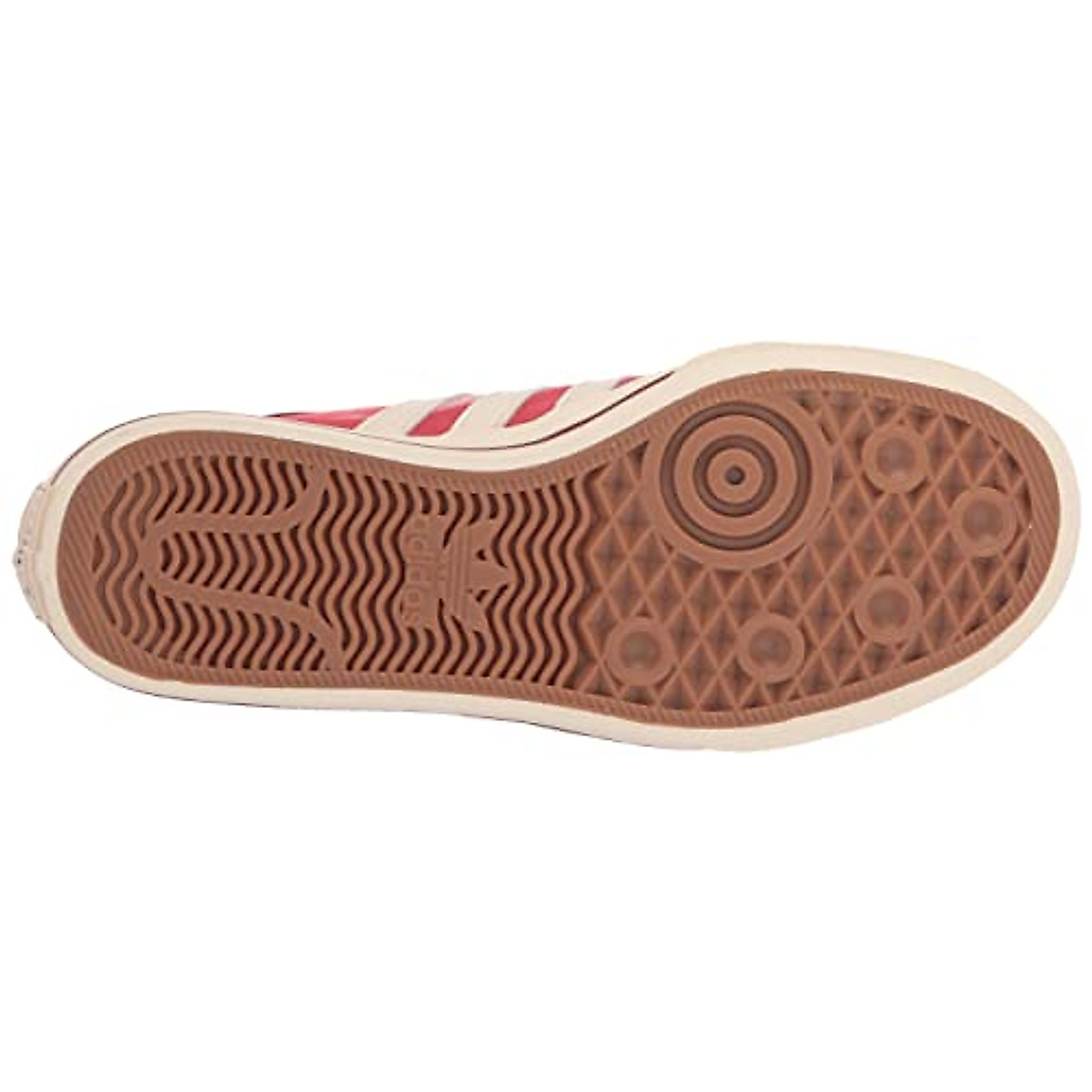 adidas Originals Nizza Skate Shoe, Crew Red/Tactile Red/Chalk White, 5.5 US Unisex Big Kid