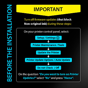 Smart Ink Compatible Ink Cartridge Replacement for HP 902 XL 902XL (C/M/Y Combo Pack) Advanced Chip Technology to use with Officejet Pro 6978 6968 6974 6975 6960 Officejet 6951 6954 6956 6958 Printers