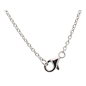 All Patron Saints Sideways Cross Necklace For Women - Solid Sterling Silver - Adjustable Length - Gift Set