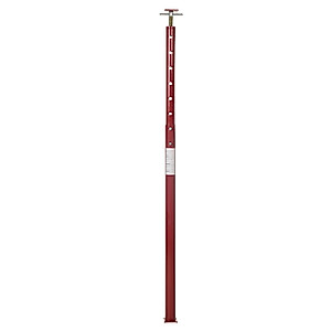 Vestil FJB-100 Basement Floor Jack, 54" - 100" Height Range, Maximum Height Capacity (lbs.) 5600, Minimum Height Capacity (lbs.) 8438 , Red