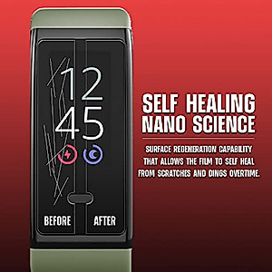 8 Pack Ace Armor Shield for Amazon Halo View Watch 2021 Screen Protector Edge to Edge Coverage Scratch Resistant Shield