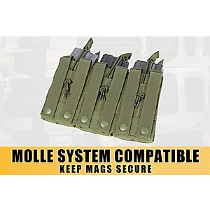 Condor Elite MA44-001 Triple Stacker M4 Mag Pouch Olive DRAB