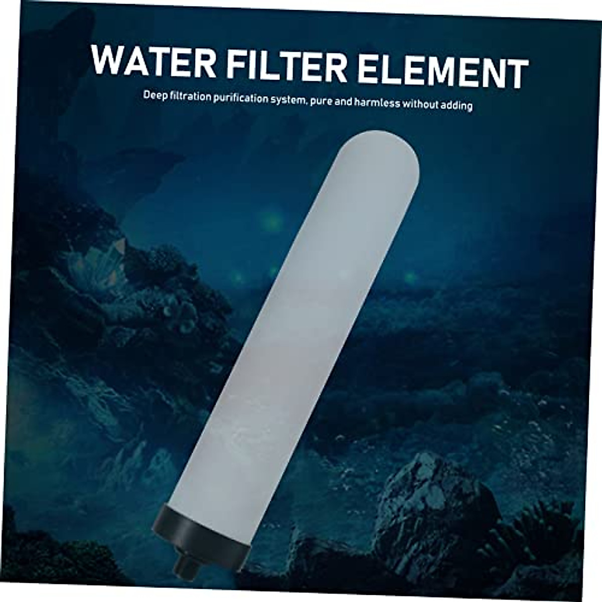 DOITOOL Filter Element House Water Filter Water Bottle Filter Ceramic Water Filter Reverse Osmosis System Under Sink Water Filter Zero Water Replacement Filter Water Filter Element Plastic