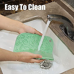 Dog Licking Mat for Dogs and Cats 2 PCS, Dog Peanut Butter Lick Pad with Suction Cups for Anxiety and Boredom Relief, Lick Mat Perfect for Bathing, Grooming and Nail Trimming