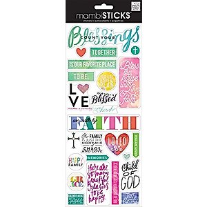 me & my BIG ideas Count Your Blessings Sticker