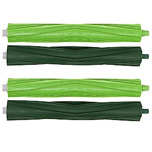 COSIN 2 Sets Dual Multi-Surface Rubber Brushes, Replacement Parts for IRobot Roomba S9 (9150) S9+ S9 Plus (9550), Vacuum Cleaner Roller Brush