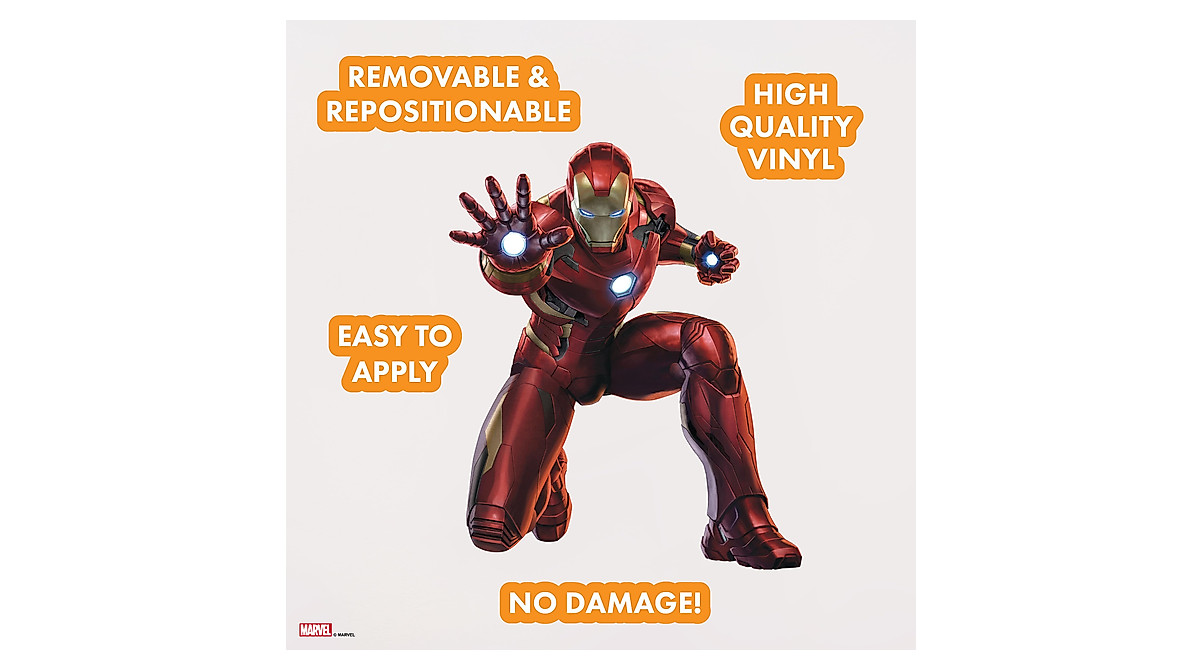Iron Man Wall Decal - Augmented Reality Home Decor